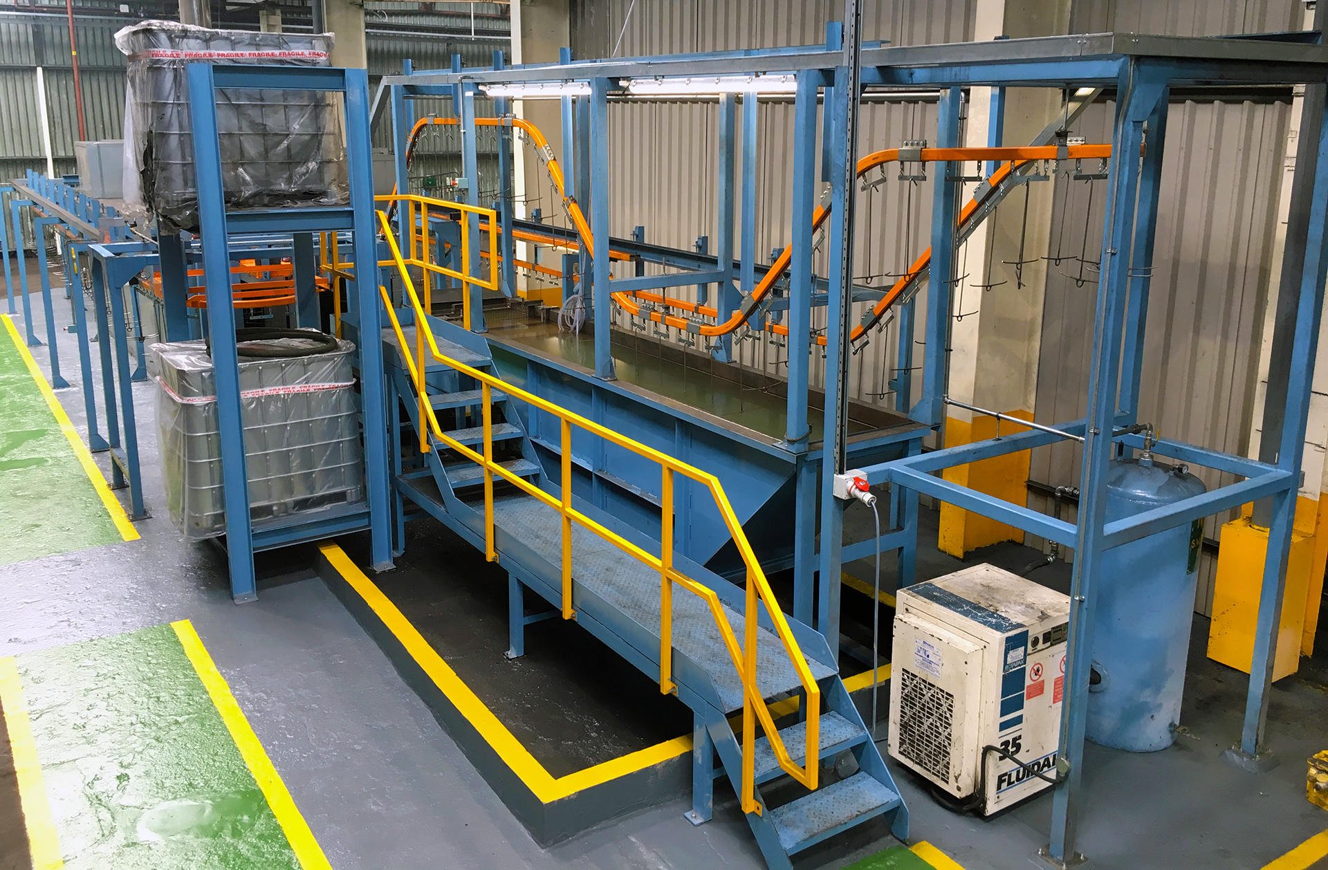 New Continuous Process Paint Dipping Plant. - TD Foundry